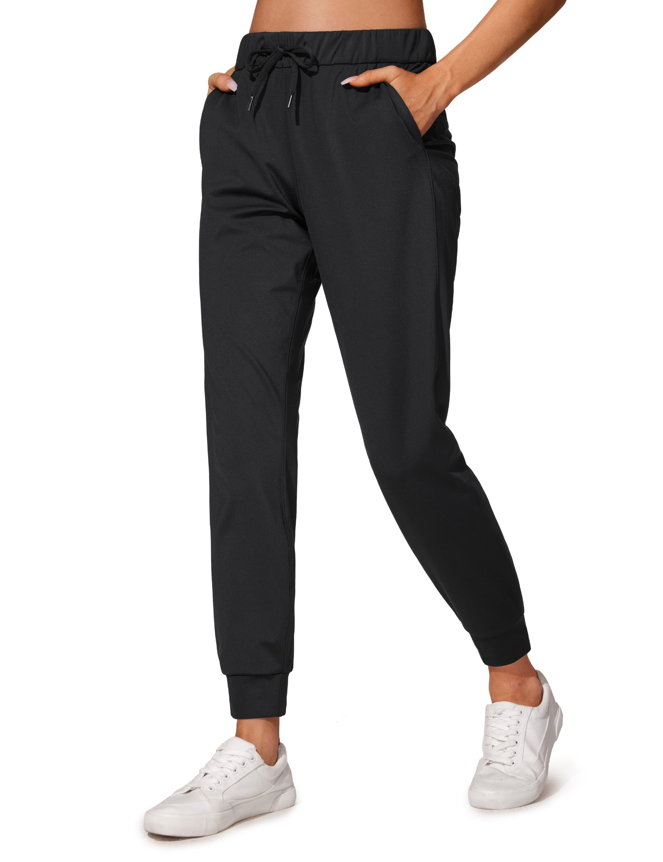 CRZ YOGA 4-Way Stretch Workout Joggers for Women 28 Inches Travel Pants ...