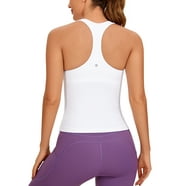 Real Essentials 5 Pack: Women's Crossback Keyhole Open Back Workout ...