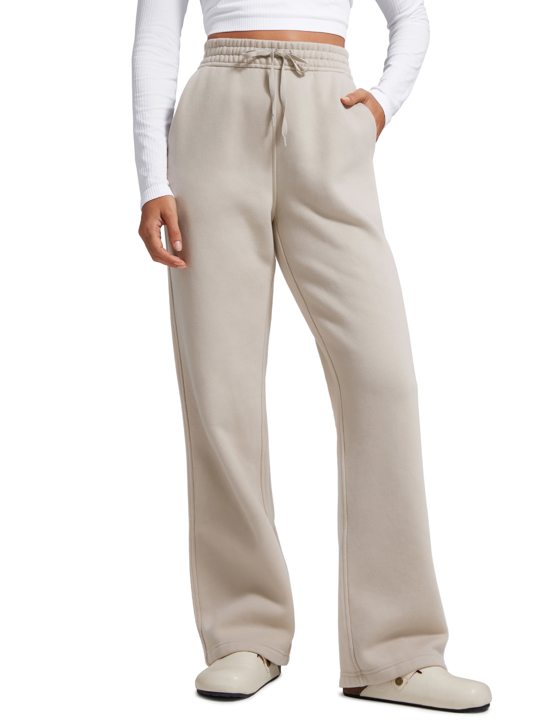 Crz Yoga Cotton Fleece Lined Sweatpants