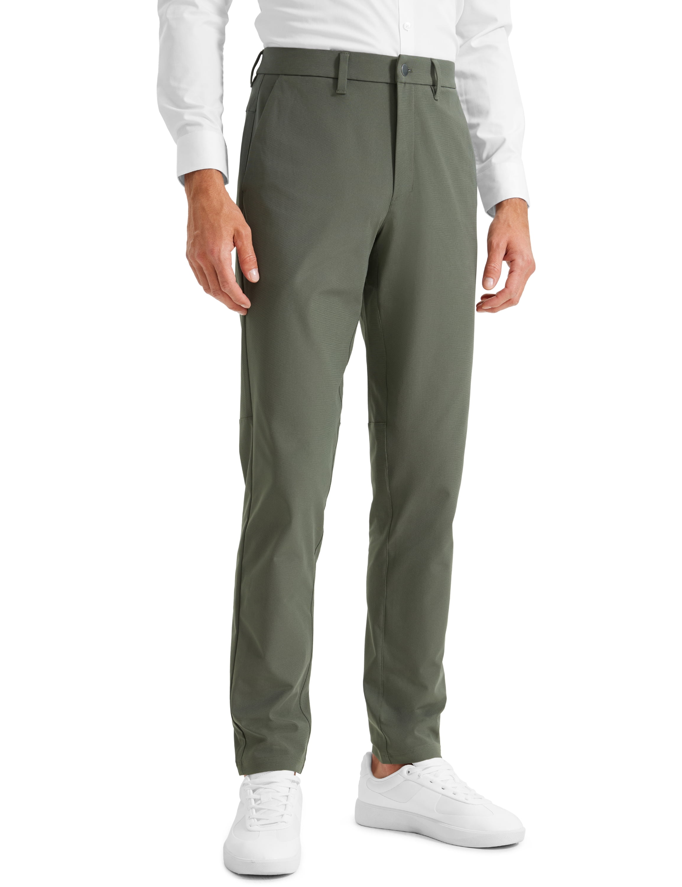 CRZ YOGA Men's All Day Comfy Golf Pants 30"/32" Quick Dry Lightweight ...