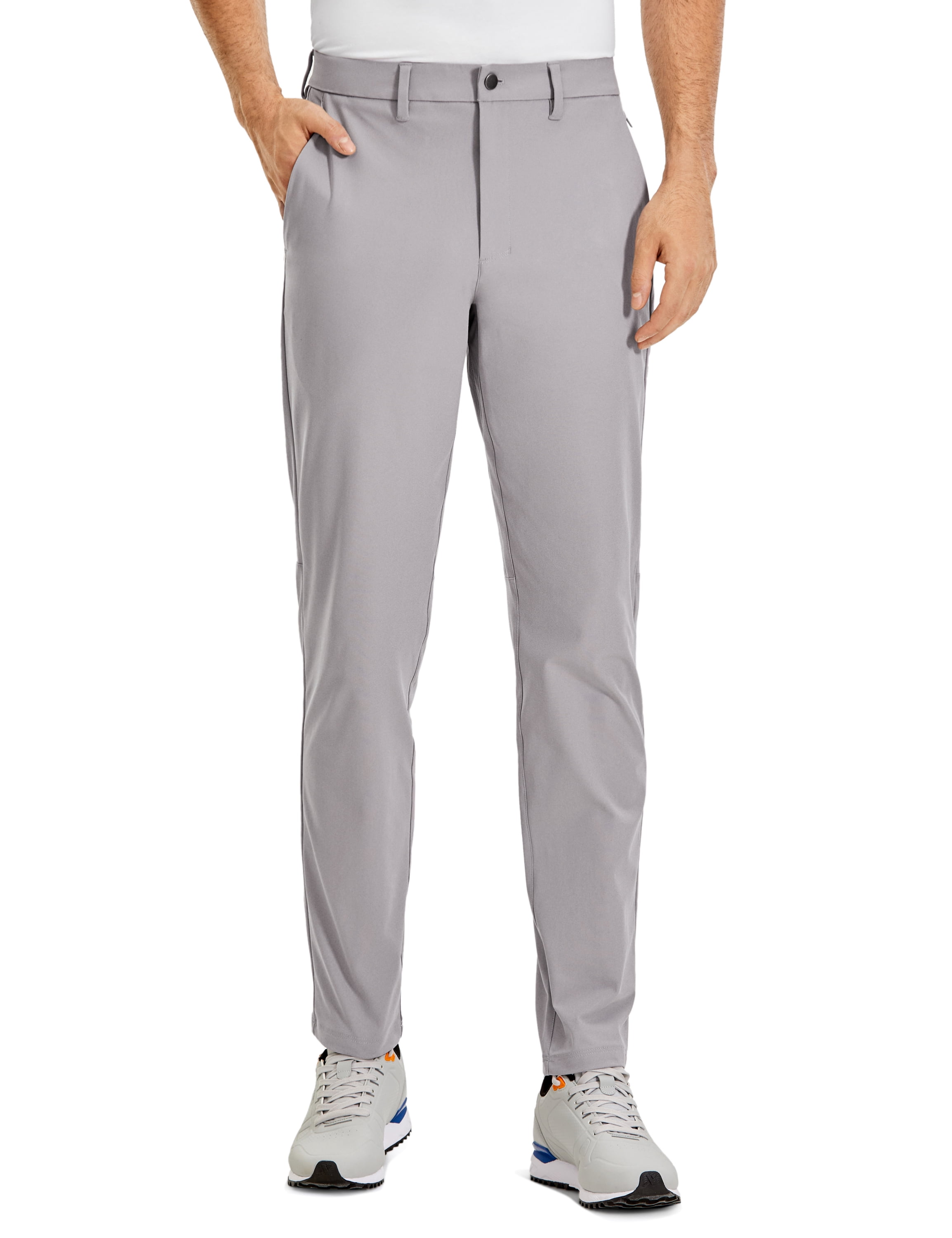 CRZ YOGA Men's All Day Comfy Golf Pants 30"/32" Quick Dry Lightweight ...