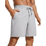 CRZ YOGA Men's Linerless Workout Shorts 7'' Quick Dry for Running ...