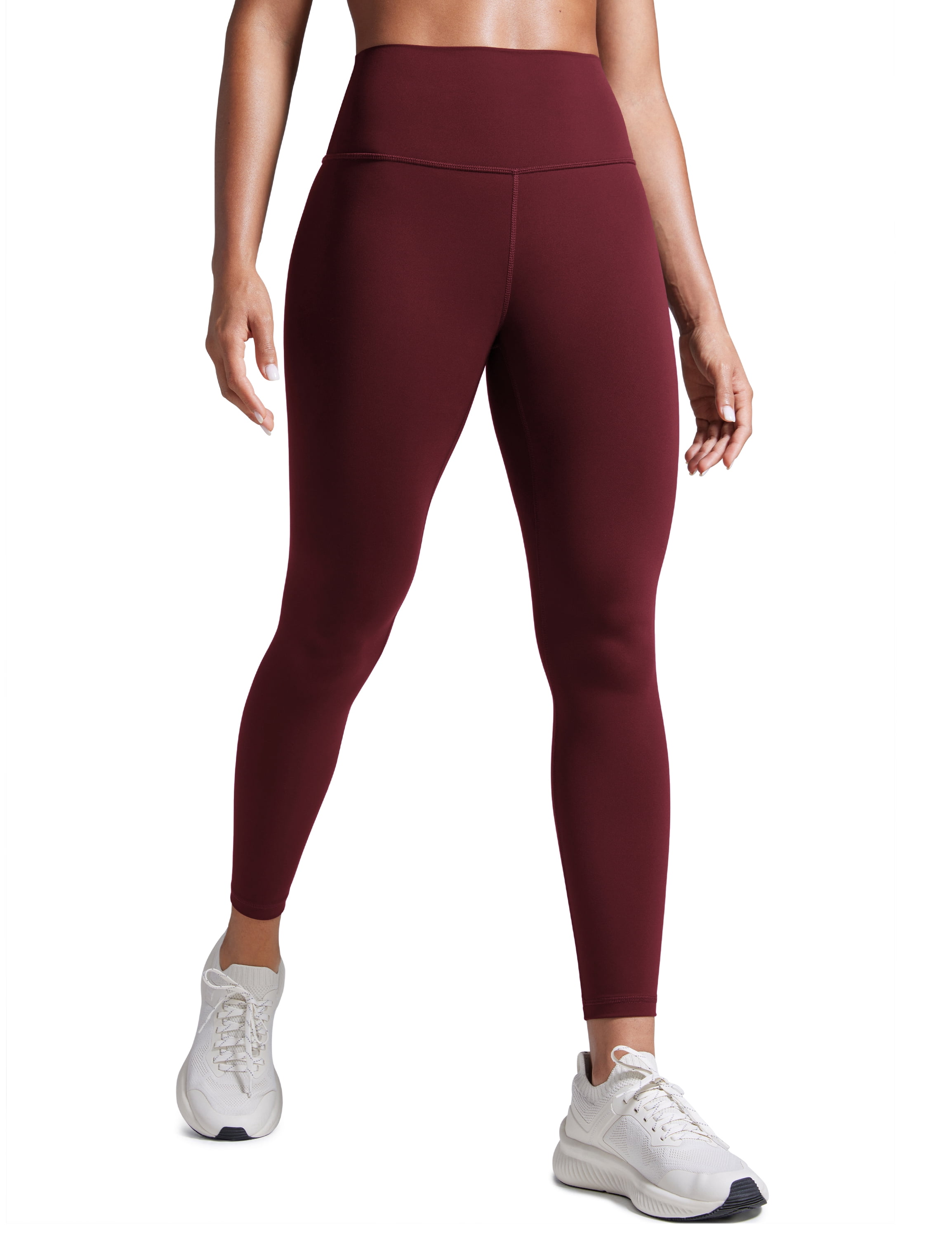 CRZ YOGA Women Butterbreeze Workout Leggings 25 Inches High Waisted Gym ...