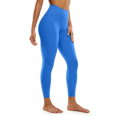 Ahuyic Womens Solid Color Yoga Pants, High Waisted Leggings For Women ...