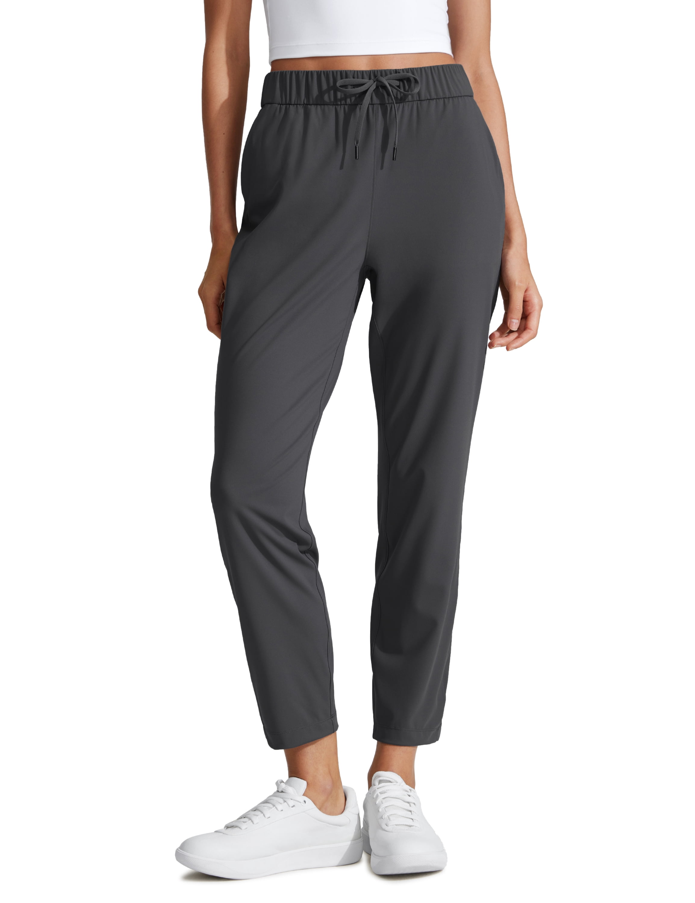 CRZ YOGA 4-Way Stretch Workout Pants for Women 27" Casual 7/8 ...