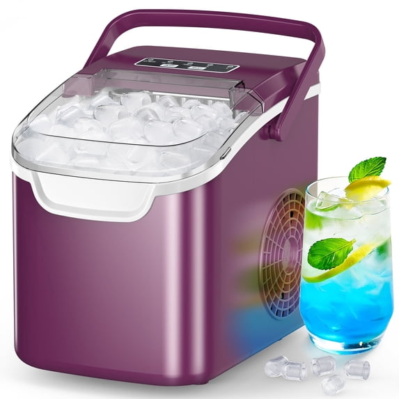 CRZOE Ice Maker Machine For Countertop, Portable Ice Maker Machine With ...