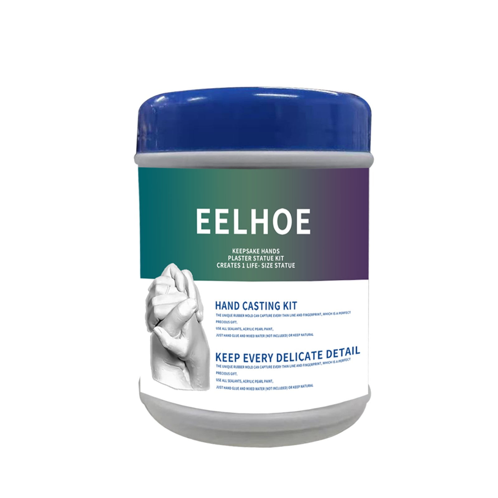 CRui Plaster Hand Mold Casting Kit, Valentines Day Decorations Couple's ...