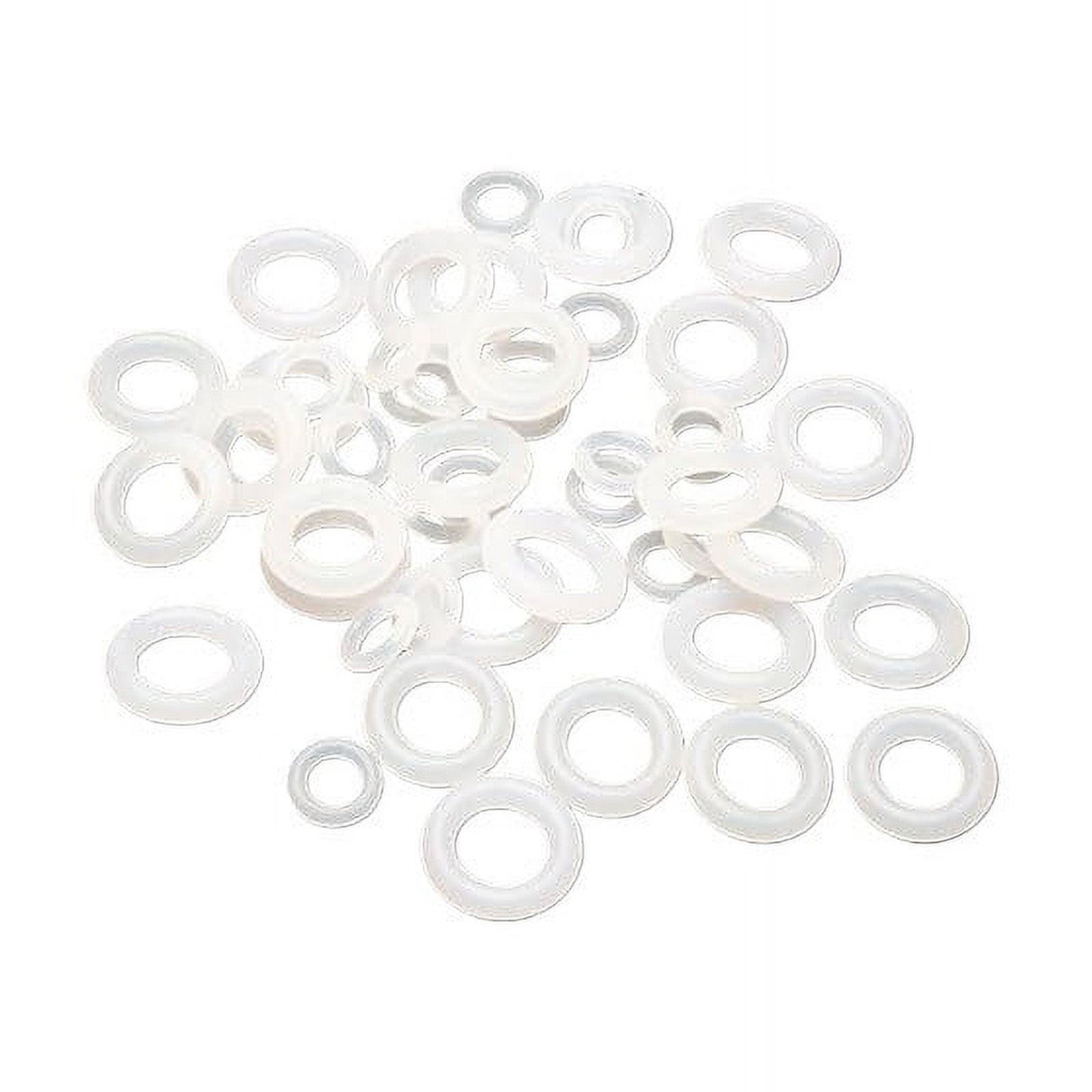 CS 3.5mm,Heat-Resistant Food Grade Silicone O-Ring,VMQ White/Red Rubber ...