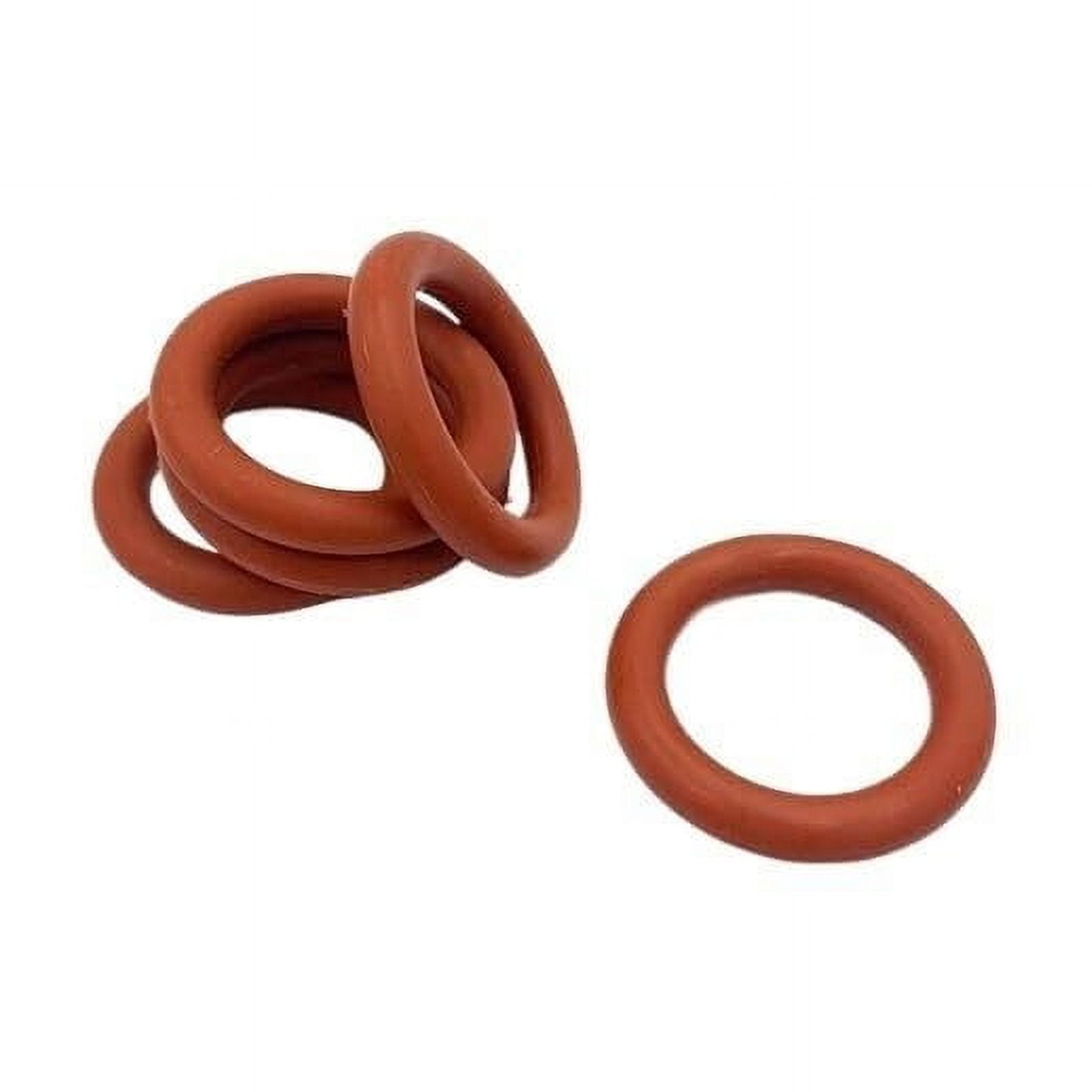 CS 3.5mm,Heat-Resistant Food Grade Silicone O-Ring,VMQ White/Red Rubber Seal O Ring,Thickness 3. ...