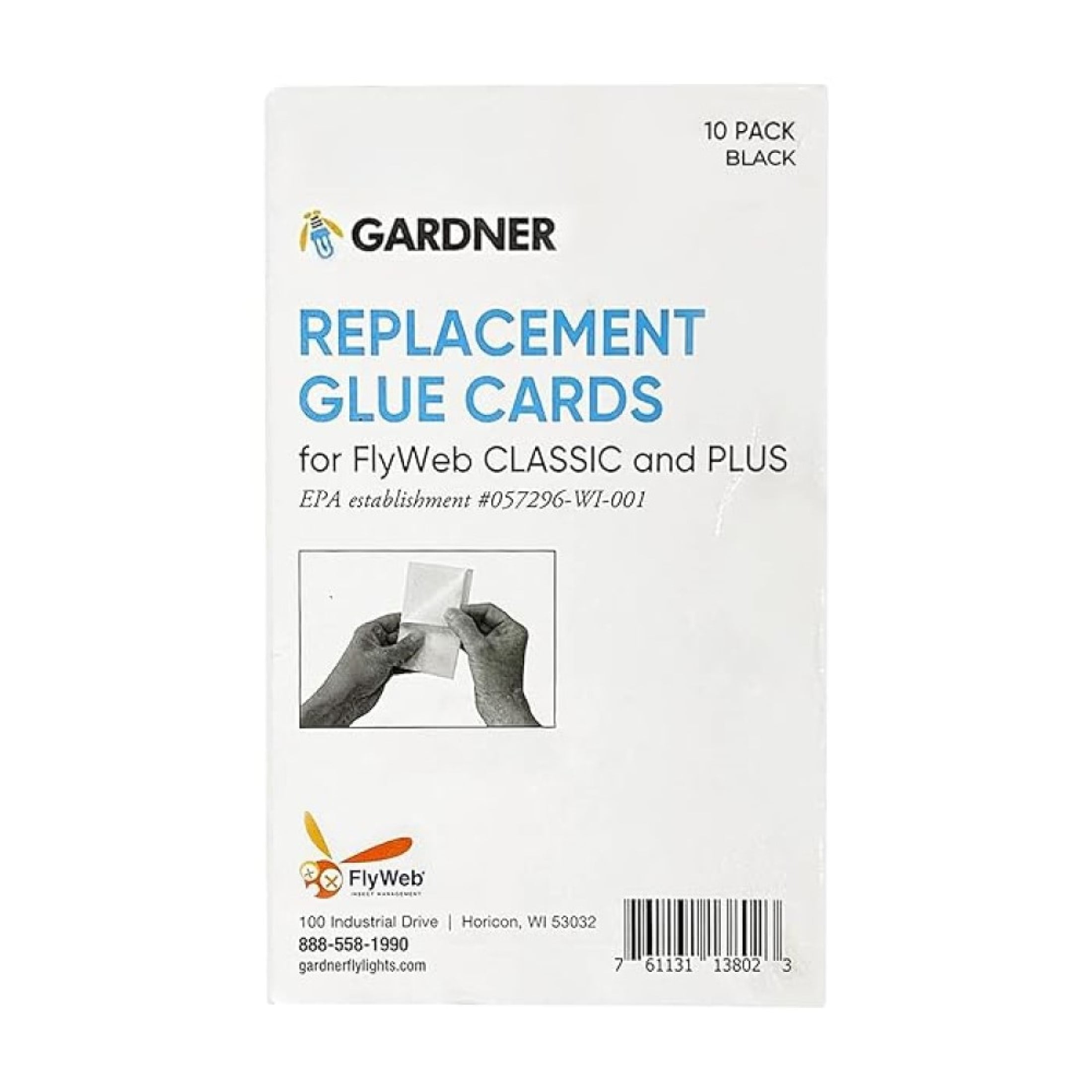 CS-65 Replacement Glueboards - 1 Pack of 10 Glueboards by Gardner ...
