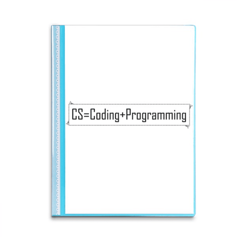 CS Contains Coding And Programng Book Sheet Protectors Portfolio Binder ...