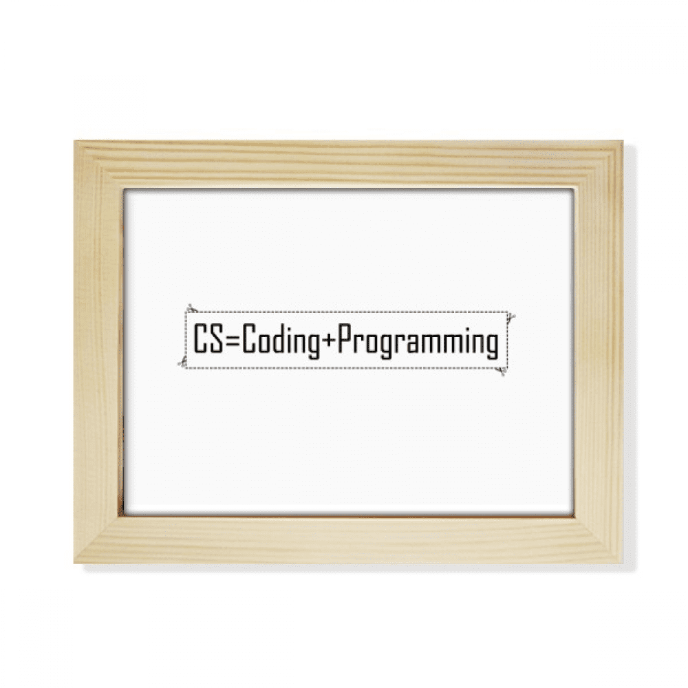CS Contains Coding And Programng Desktop Photo Frame Picture Art ...
