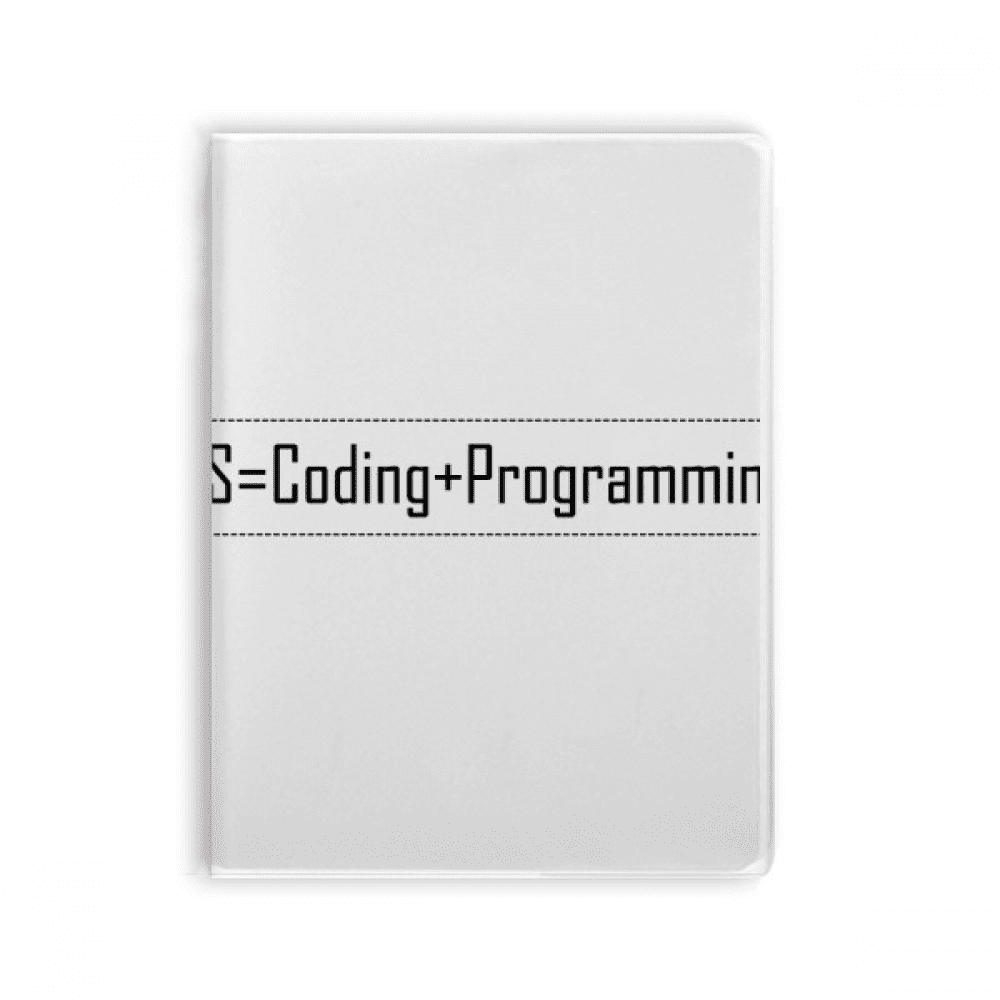 CS Contains Coding And Programng Notebook Gum Cover Diary Soft Cover ...