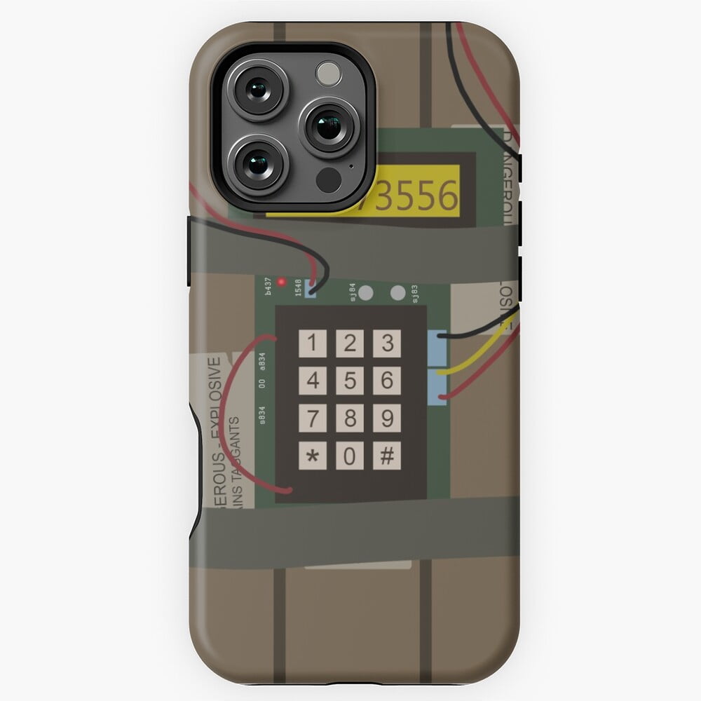 CS GO Bomb Gaming Fan Inspired Art iPhone Case 17 16 15 14 13 12 11 Pro ...