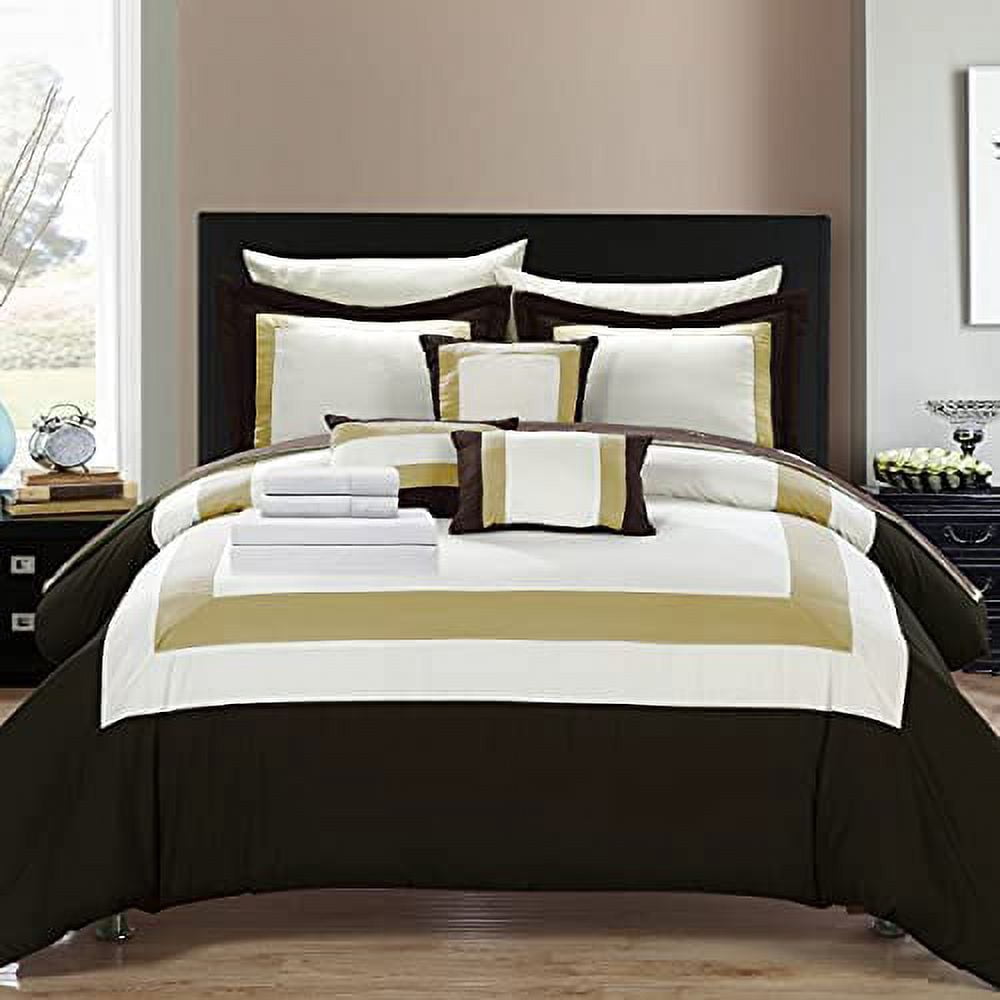 - CS1466-AN 10 Piece Color Block Bed, Queen, - Walmart.com