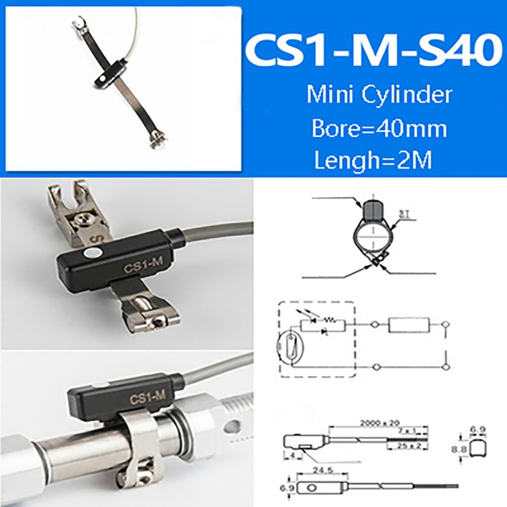 CS1S G U CS1MS25 DM9N Magnetic Reed Switch Sensor for Magnetic Control ...