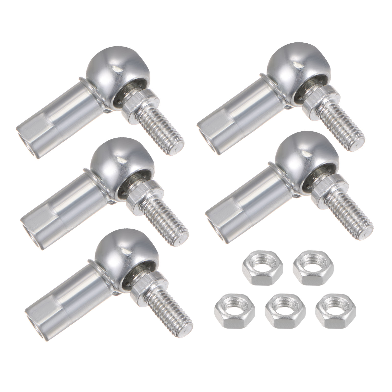 CS8 Angle Ball Joint, M5x0.8 Right-Hand Thread, Self-lubricating Carbon ...