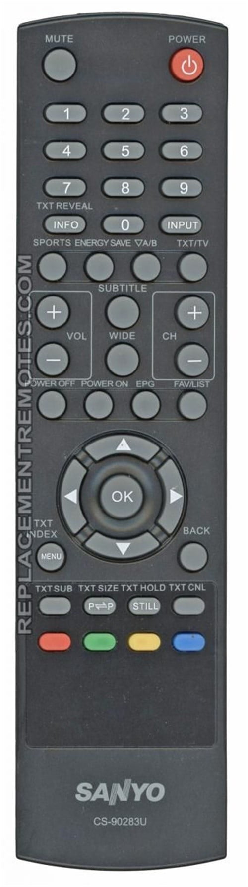 SANYO Remote Controls in TV Accessories - Walmart.com