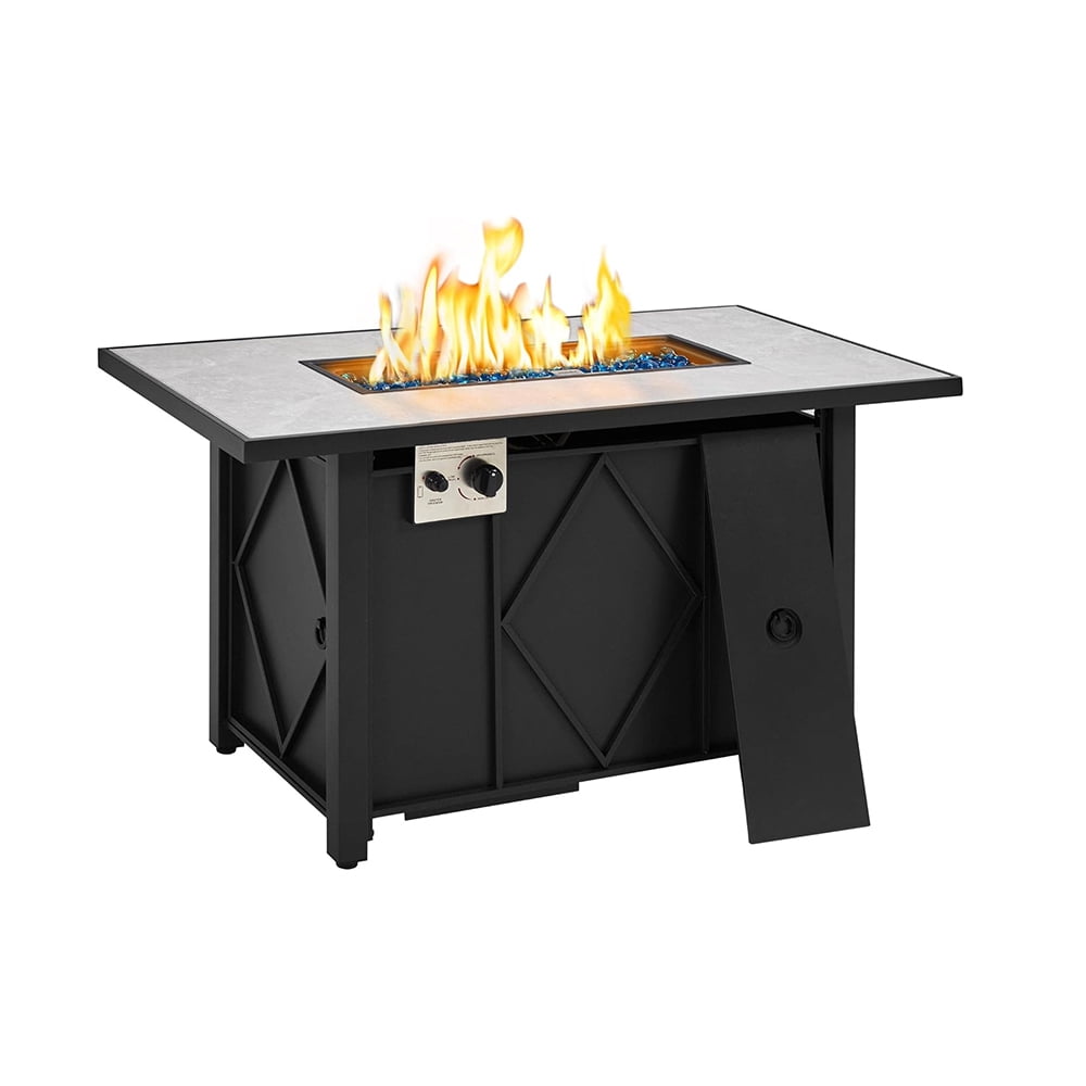 CSA Certified 43 Inch Propane Fire Pit Table, 50,000 BTU High ...