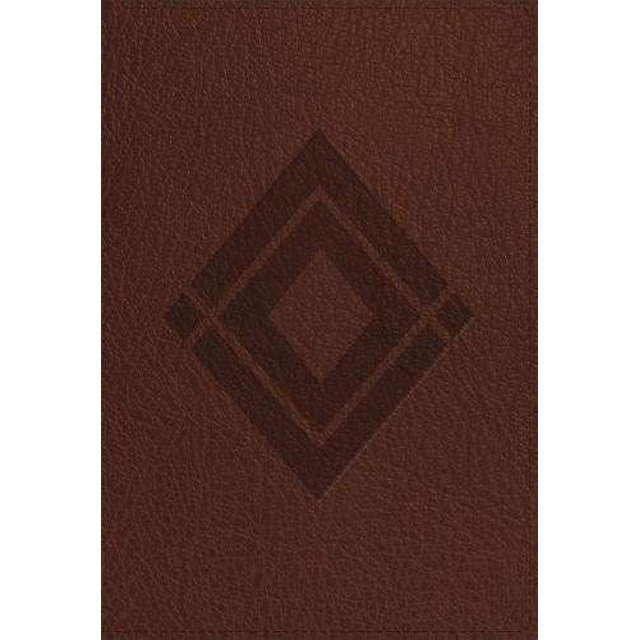 Pre-Owned CSB Baker Illustrated Study Bible Brown, Diamond Design ...