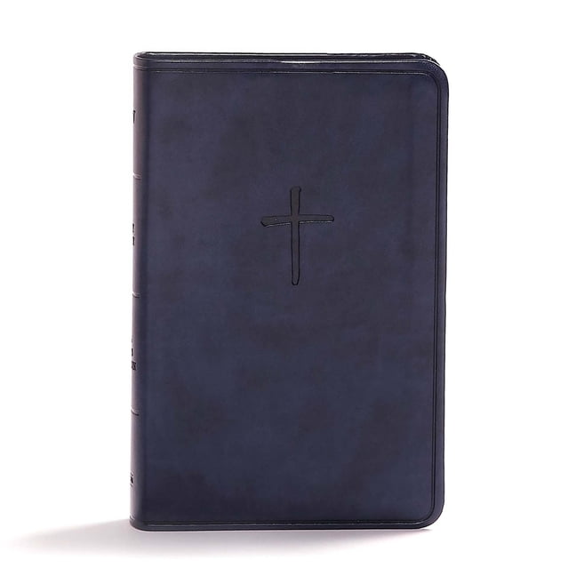 CSB Compact Bible, Value Edition, Navy LeatherTouch (Hardcover ...