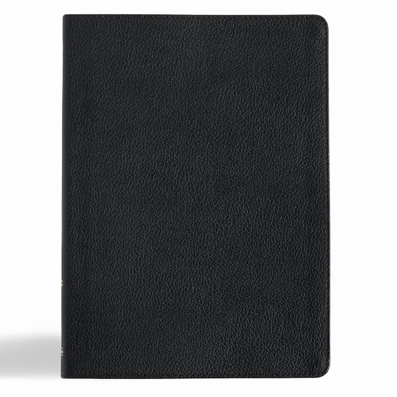 CSB Connecting Scripture New Testament, Black Genuine Leather: A Study ...