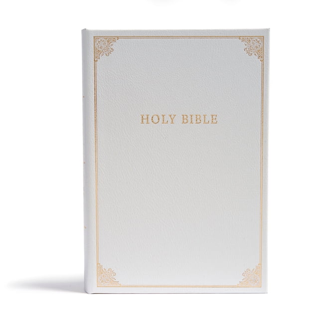 White Holy Bible Cover