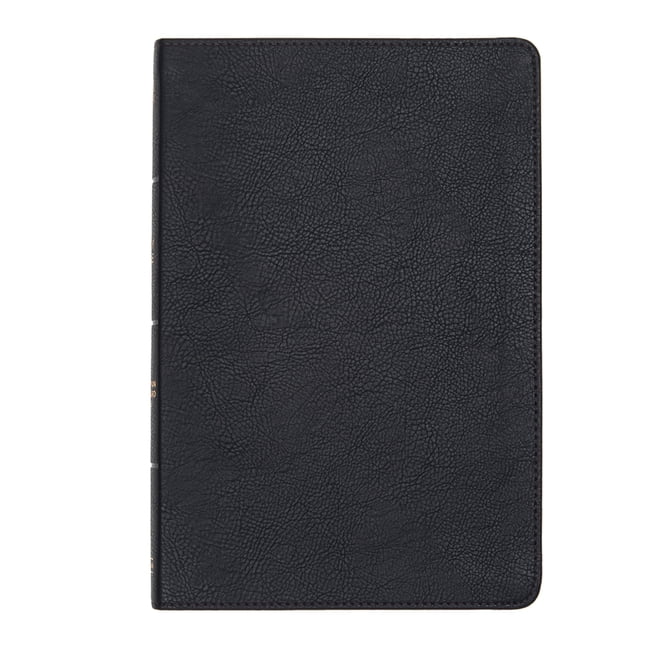 CSB Large Print Thinline Bible, Black Leathertouch, (Hardcover ...