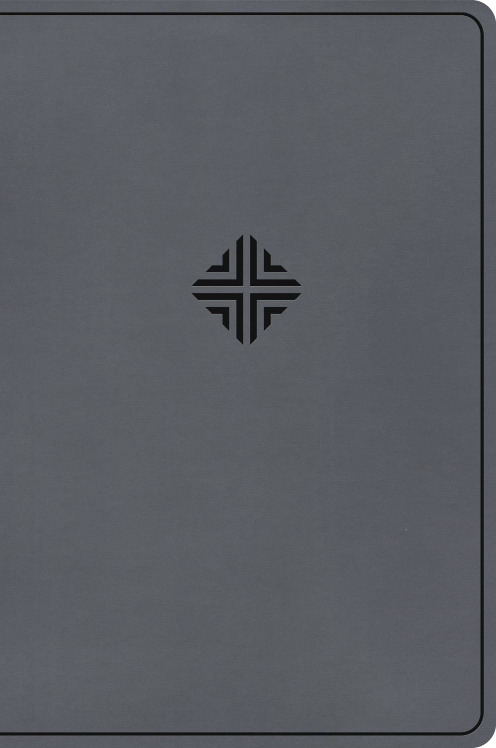 CSB Large Print Thinline Bible, Value Edition, Charcoal LeatherTouch ...
