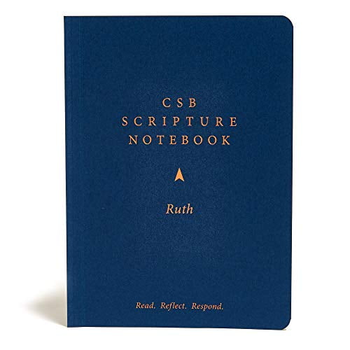Pre-Owned CSB Scripture Notebook, Ruth, Black Letter, Single-Column ...