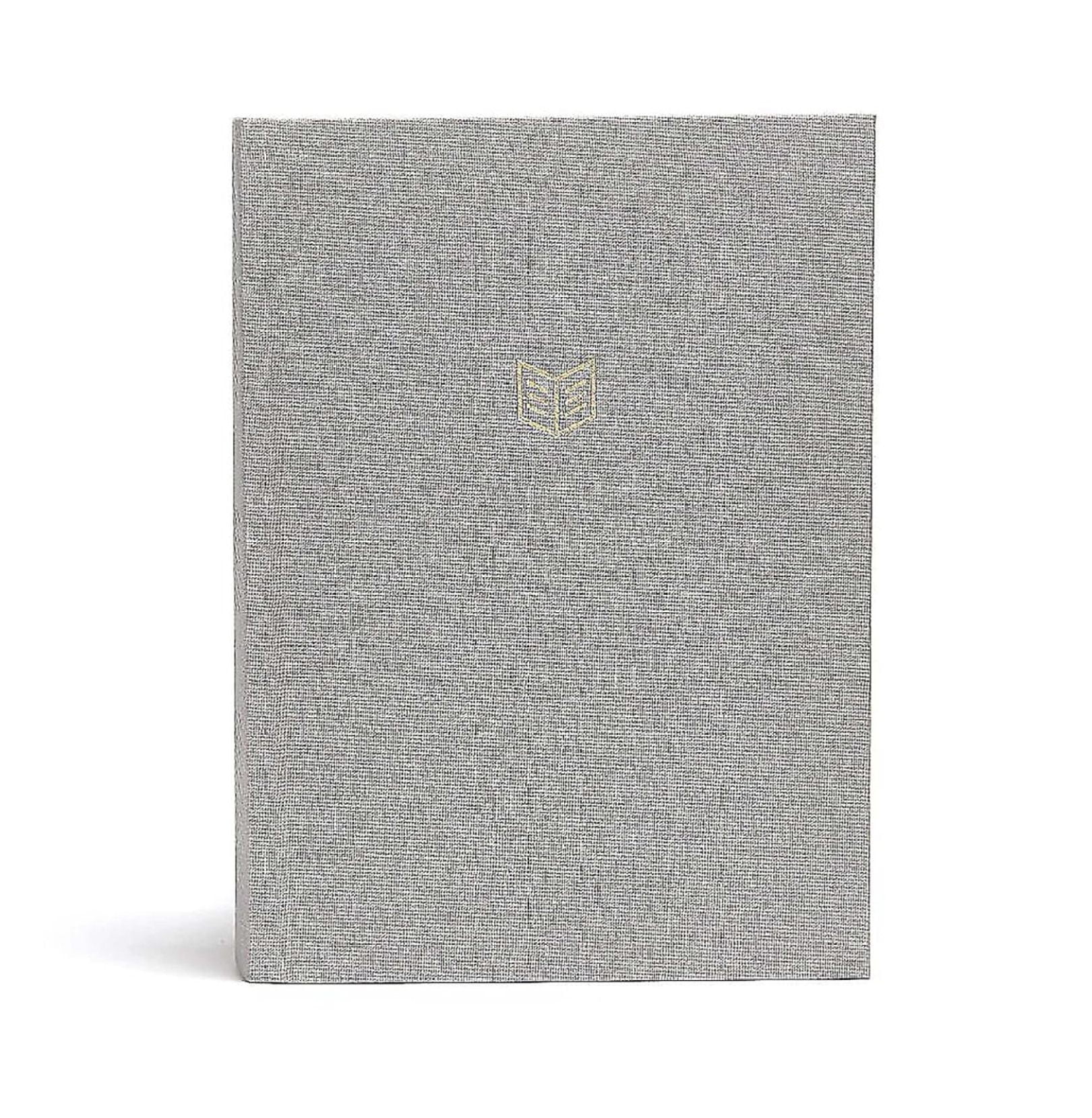 CSB She Reads Truth Bible, Gray Linen Cloth Over Board, Black Letter ...