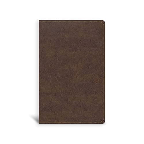 Pre-Owned CSB Single-Column Compact Bible, Brown Leathertouch (Unknown ...