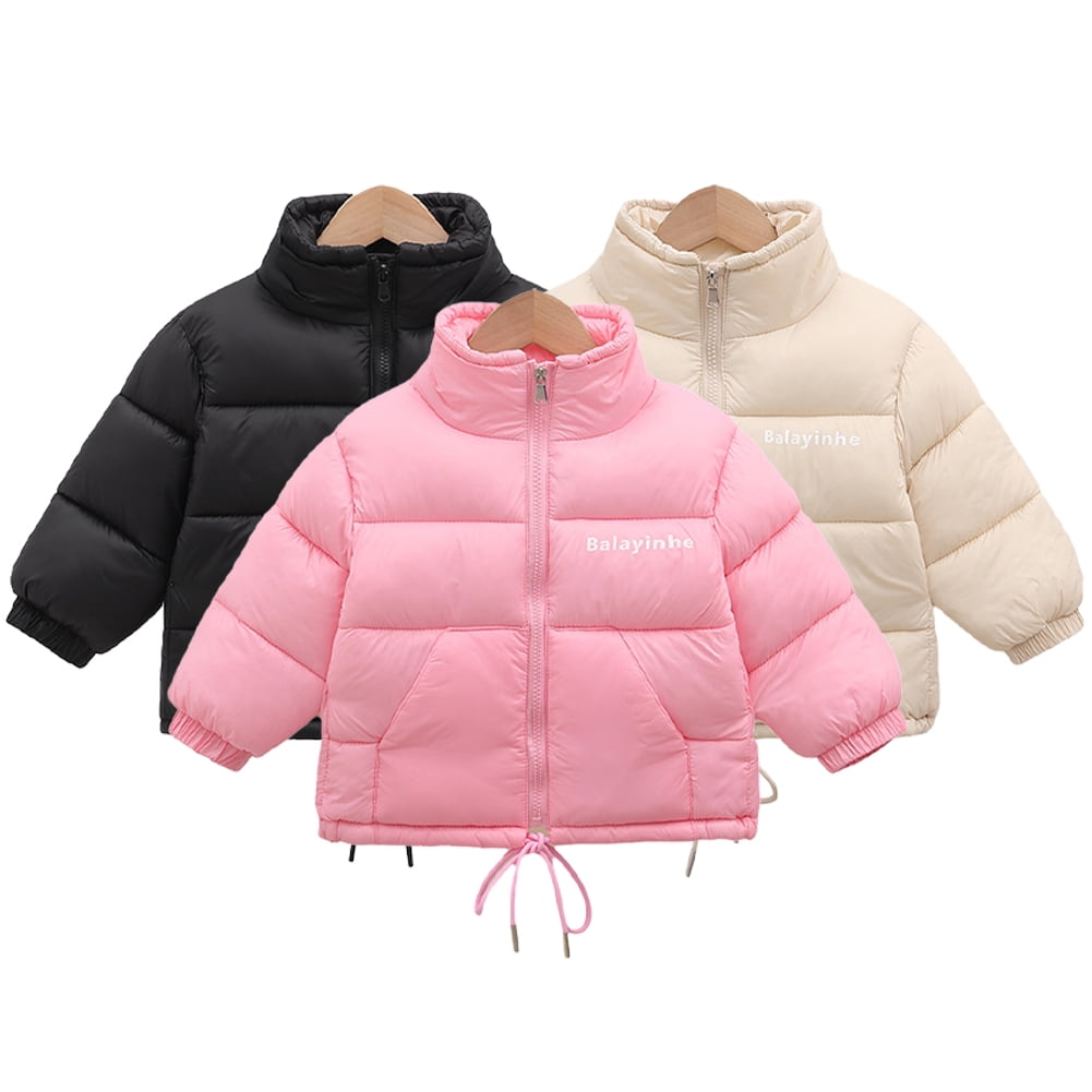 CSCHome 12m-10y Toddler Kids Zipper Jacket,Breathable Cotton down ...