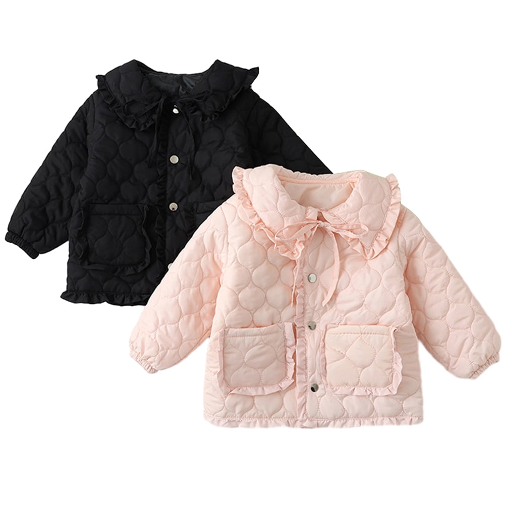 CSCHome 2-8Y Toddler Baby Girl Coats Lightweight Jacket Faux down ...