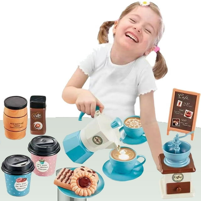 CSCHome 38 PCS Pretend Play Desserts Toy for Girls Imaginary Play ...