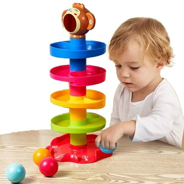Ball Ramp Toys - Ball Race for s with 4 Mini Ball and - Walmart.com