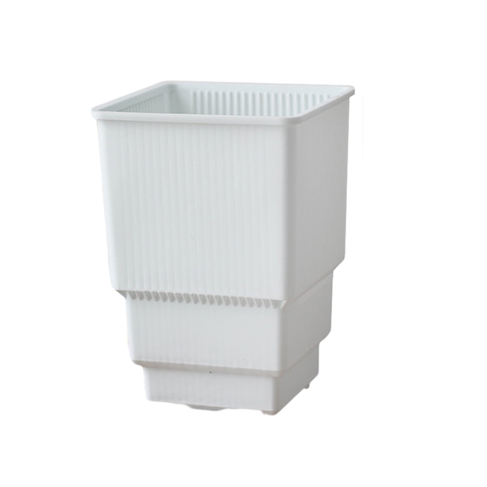 CSCHome 5PCS Plastic Pot Flower Succulent Plant Garden Planter Concave ...