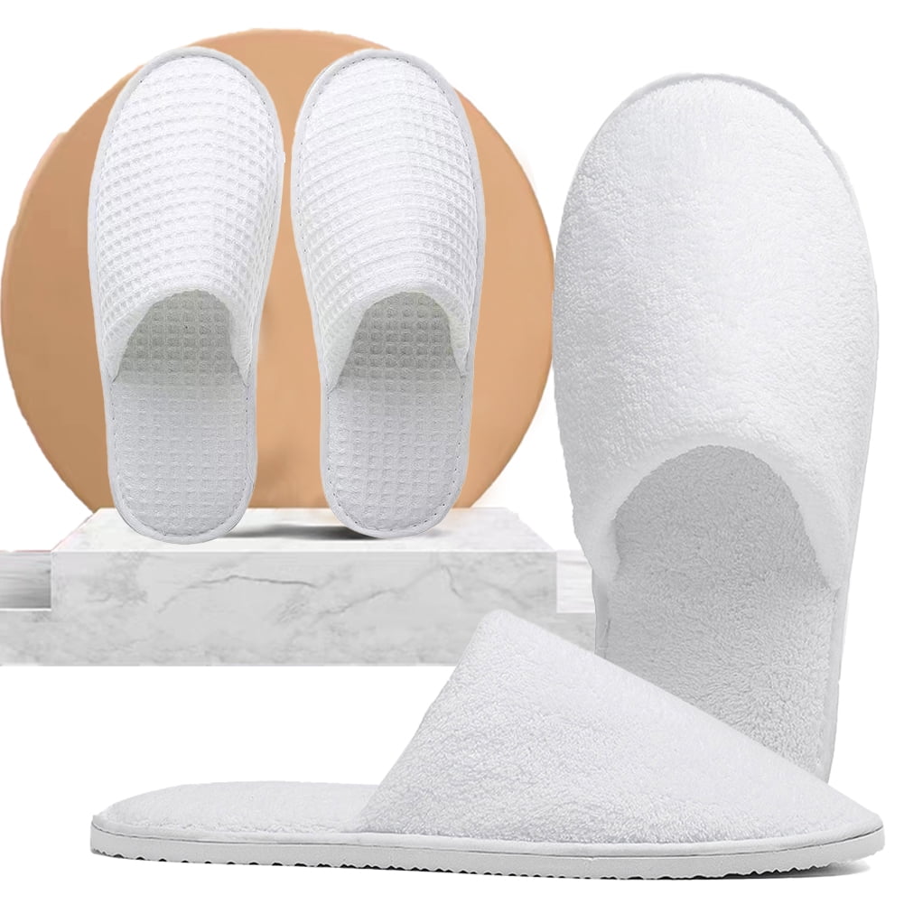 CSCHome 6PCS Disposable House Slippers Kids House Slippers for Guests ...