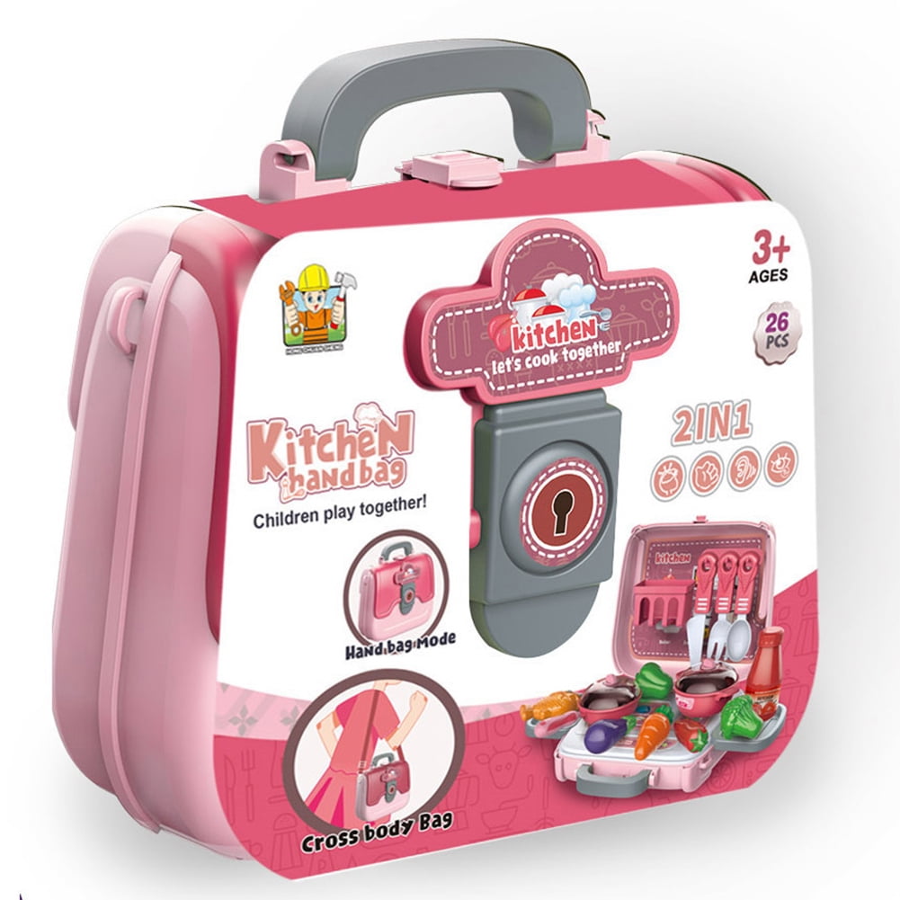CSCHome Baby Toddler Toys Kids Cooking Kitchen Bag Toys Girls Dress ...