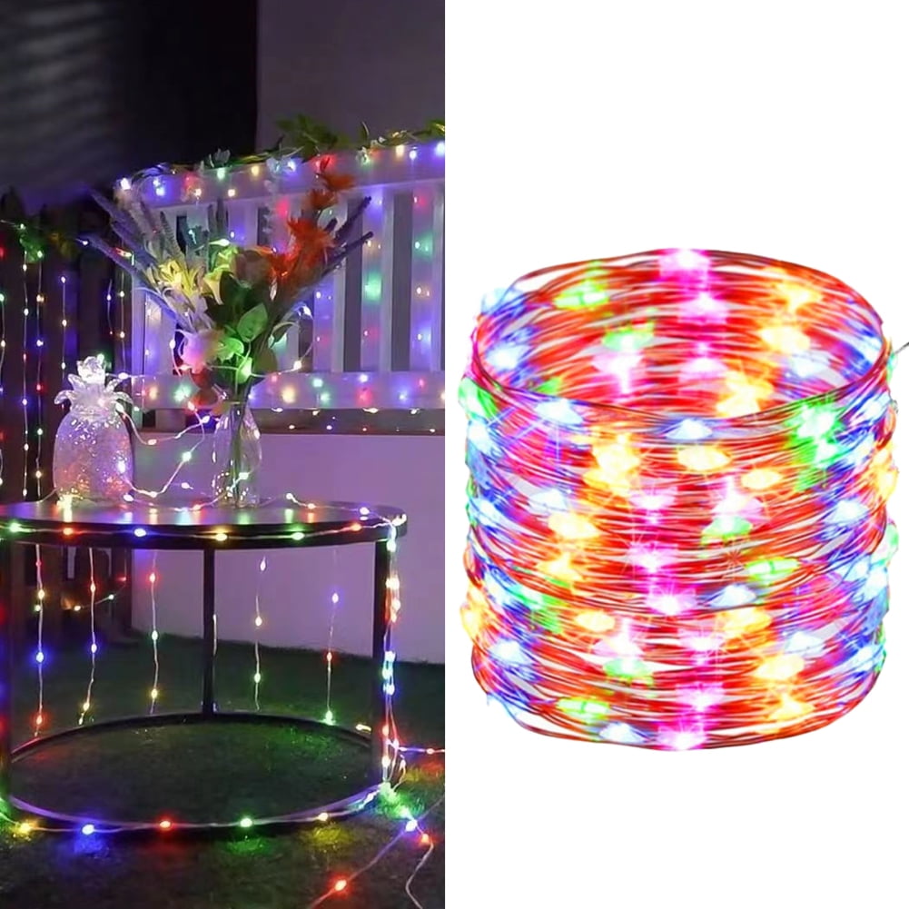 CSCHome Bedroom Decor Fairy Lights for Bedroom Reusable Curtain Lights ...