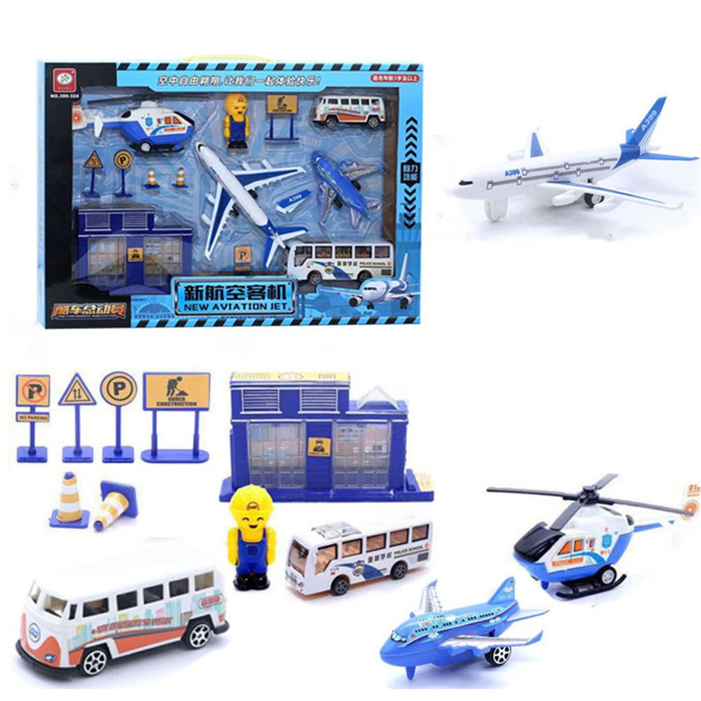 CSCHome City Car Toys, Transport Small Car Toy Set, Model Traffic Car ...