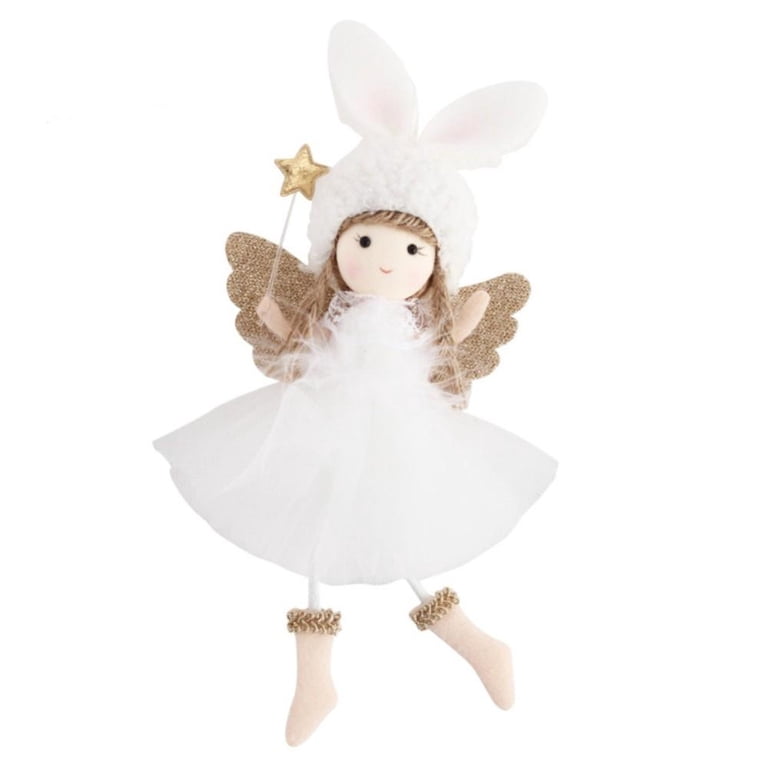 Cute Girl Doll Angel Making A Beautiful Angel Doll Using Felt At