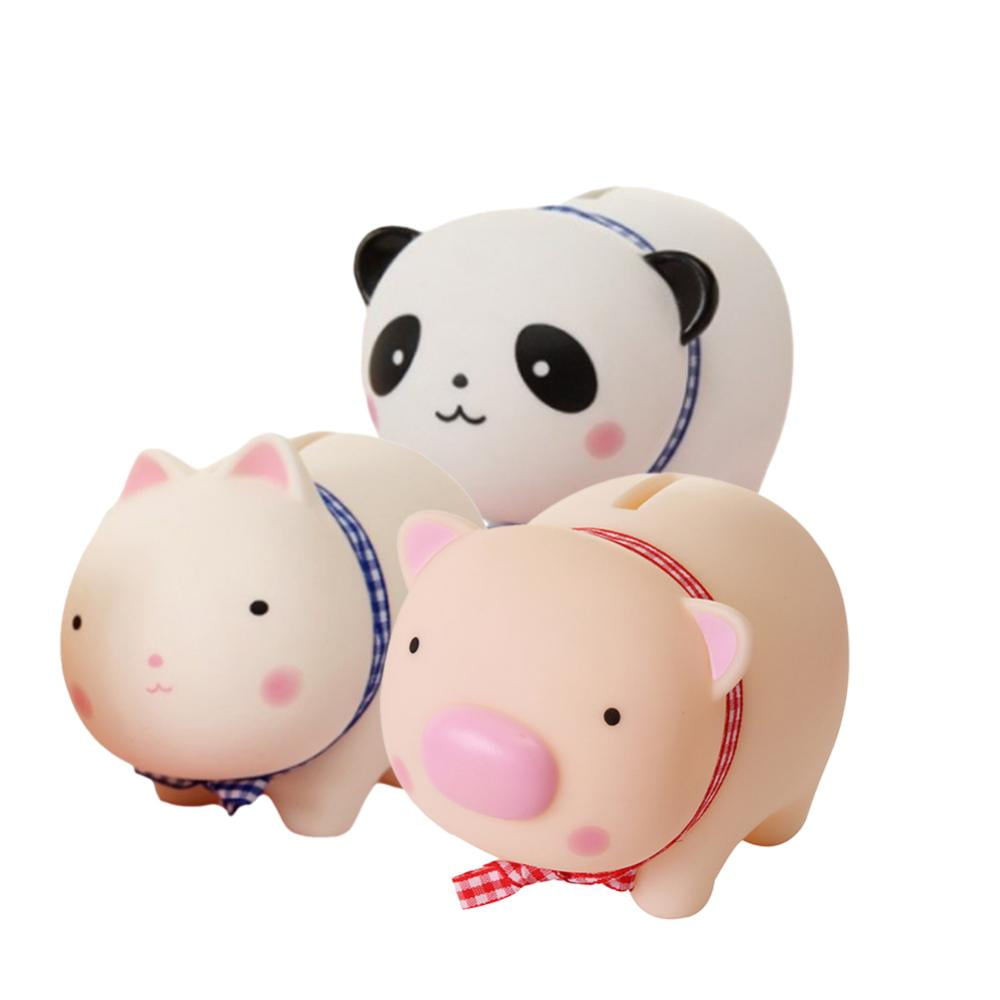 CSCHome Cute Panda Bank Cartoon Panda Money Bank Kids Doll Panda Home ...