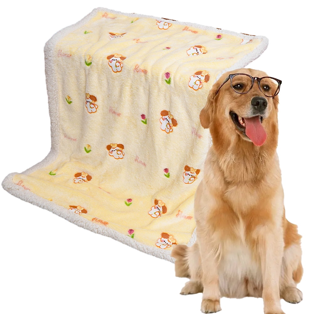 CSCHome Dog Blanket Soft Fleece Dog Blankets for Large Dogs Pet Cat ...