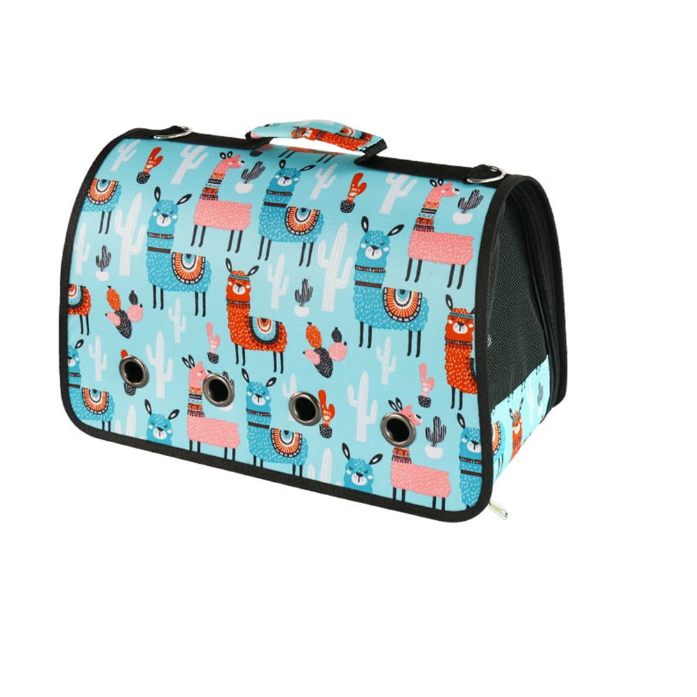 CSCHome Dog Carrier Portable Pretty Prints Cat Carriers Handbag for ...