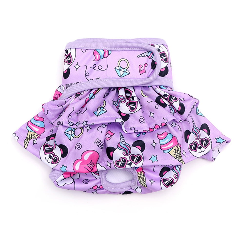 CSCHome Dog Diapers Washable Dog Diapers Female Reusable Premium Cute ...