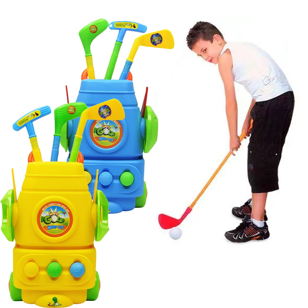 CSCHome Kids Baby Golf Set Toys Toddler Golf Clubs Set 2 Golf Sticks ...