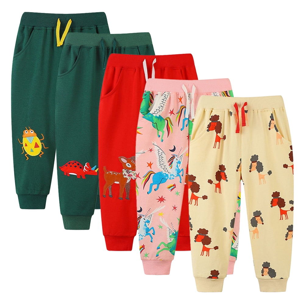 CSCHome Kids Boys Sweatpants Elastic Waist/pretty patterns,Toddler ...