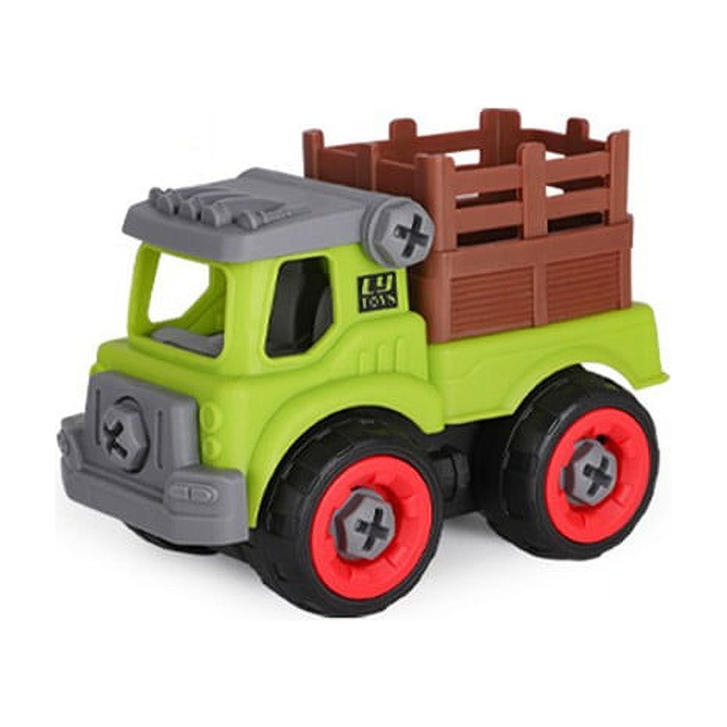 CSCHome Kids Disassembly Engineering Car Toy Screw Assembly Fire ...