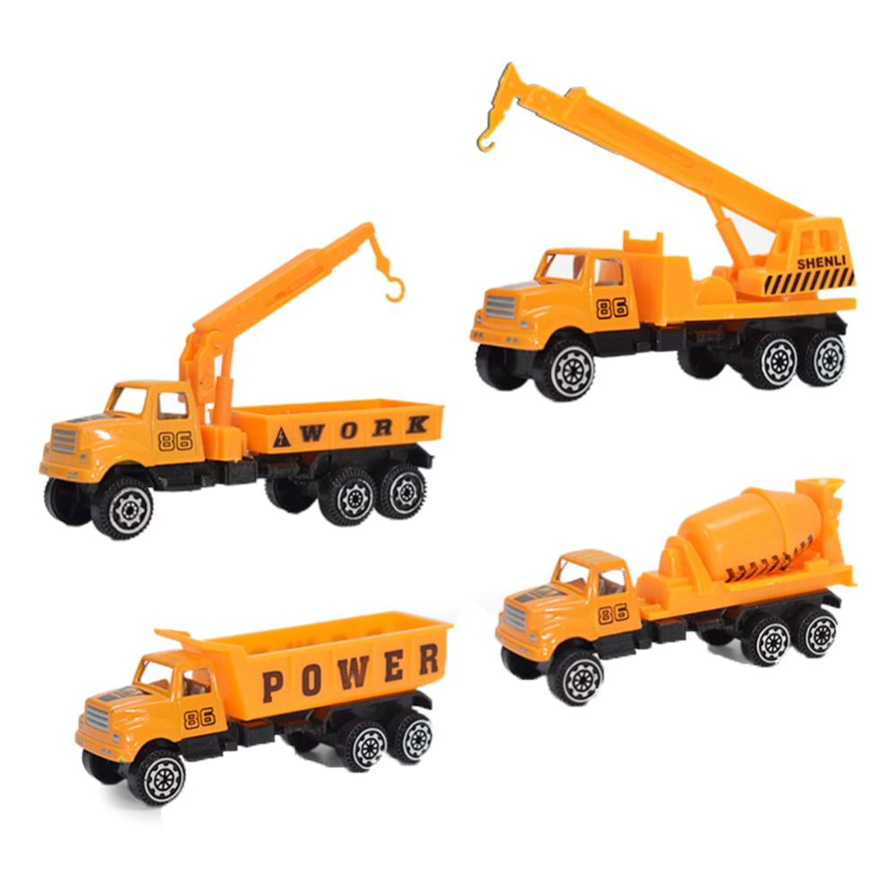 CSCHome Kids Mini Construction Toy Car, Agricultural Small Car Toys ...